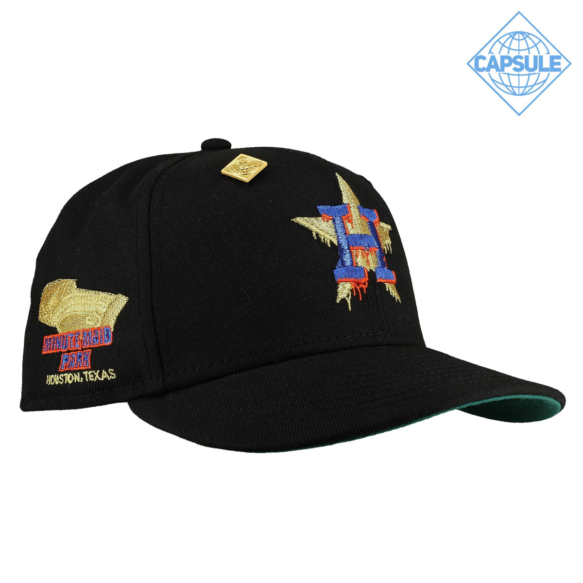 Capsule Hats - Houston Astros Drip Star Metallic Minute Made Park 59Fi ...