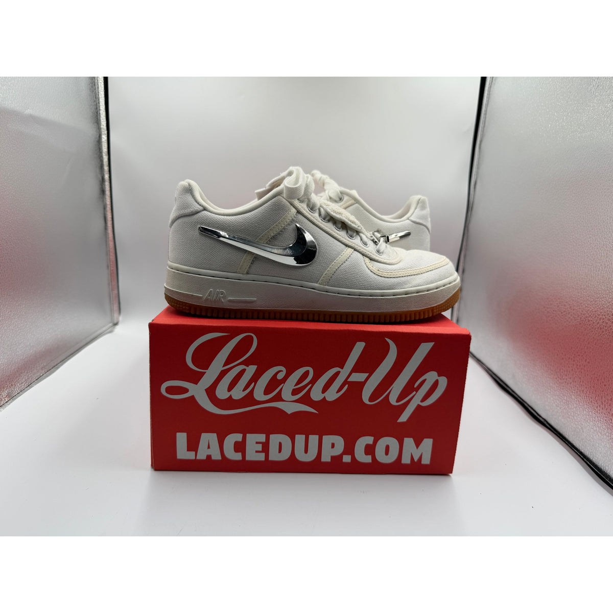 PRE OWNED Nike Air Force 1 Low Travis Scott (AF100) NO BOX – LacedUp