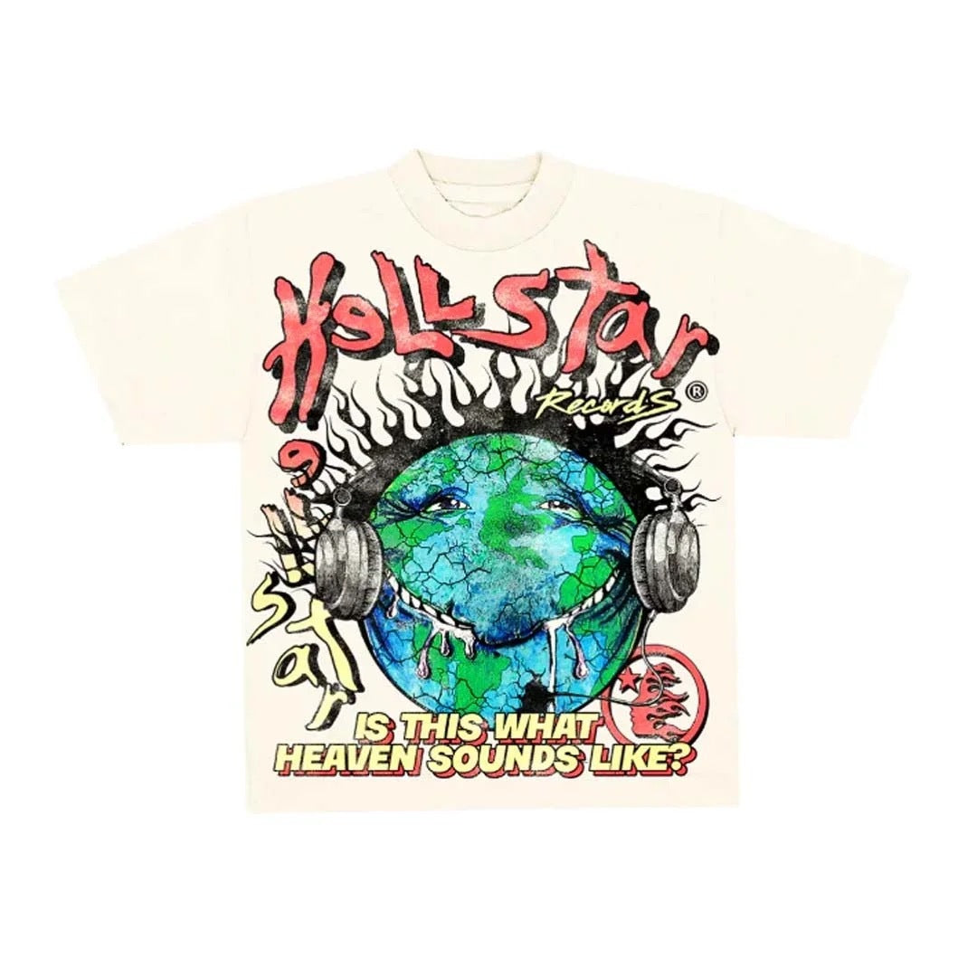 Hellstar Heaven on Earth Tee 'Cream' – LacedUp