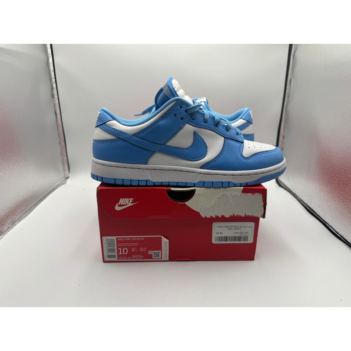 PRE OWNED Nike Dunk Low UNC (2021) – LacedUp