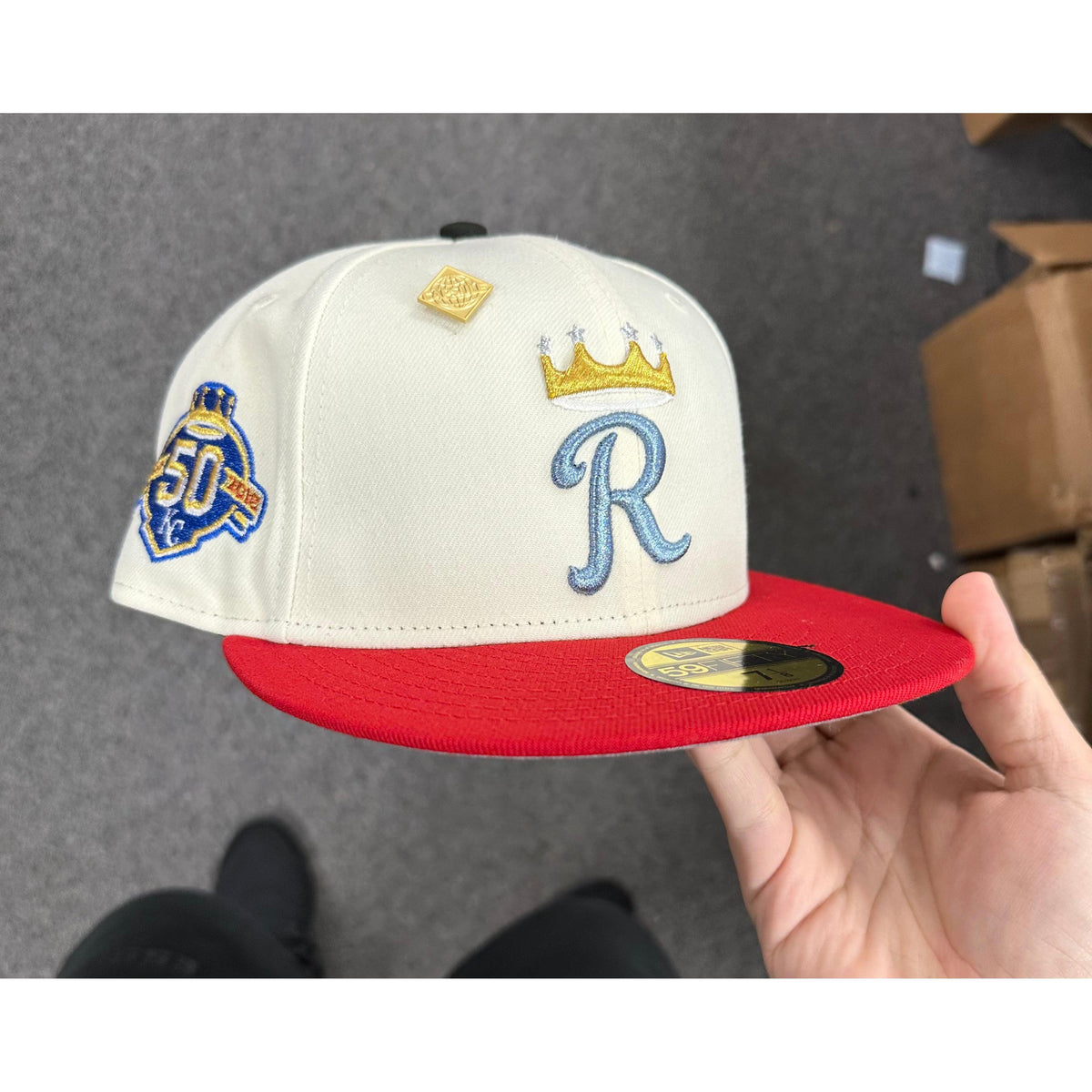 Kansas City Royals 50th Anniversary New Era Fitted Hat – LacedUp
