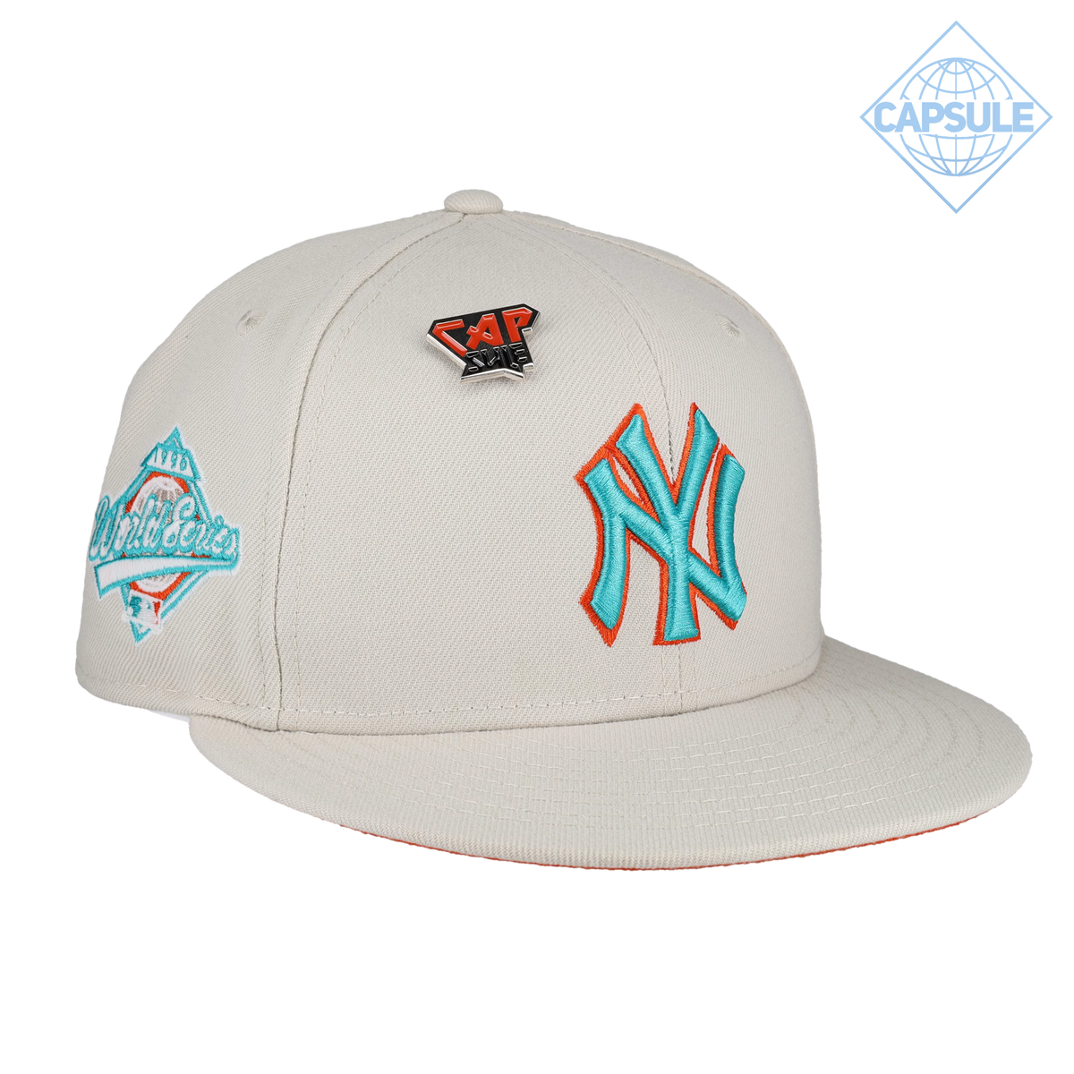 Capsule Hats - New York Yankees Orange Fury Collection 1996 World Seri ...