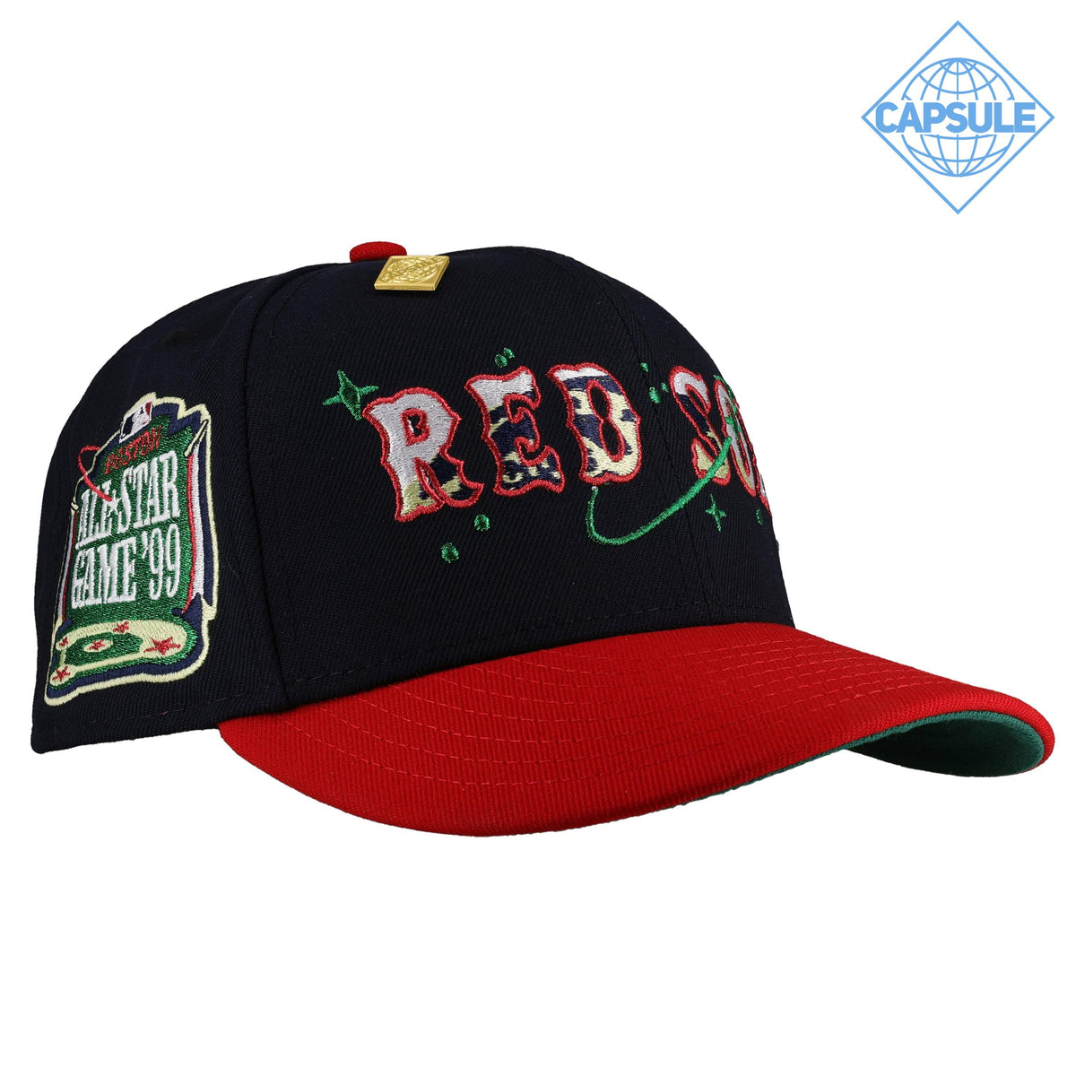 Capsule Hats - Boston Red Sox 1999 ASG Celestial Metallic 59Fifty Fitt ...