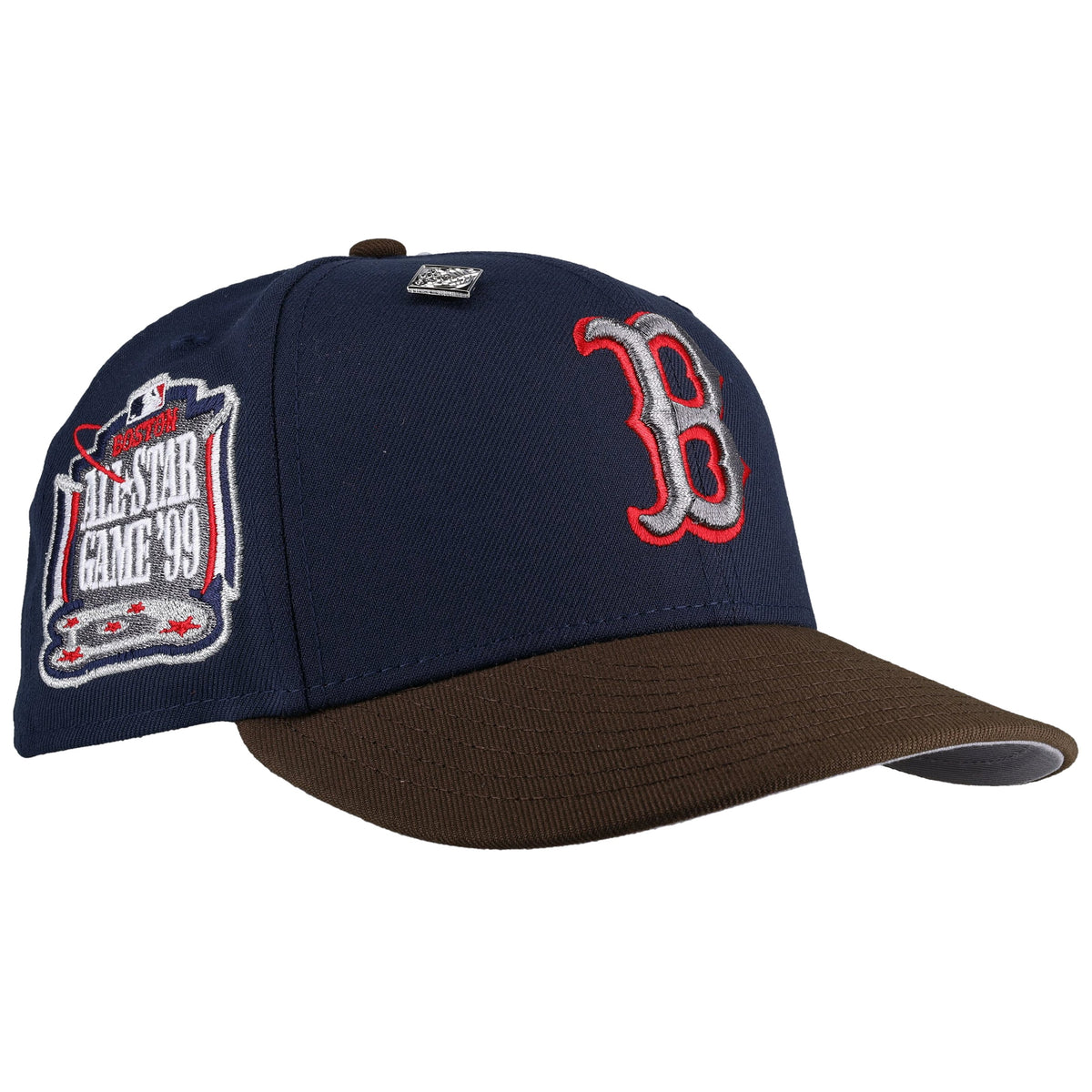 Boston Red Sox 1999 ASG Navy Walnut Metallic 59Fifty Fitted Hat – LacedUp