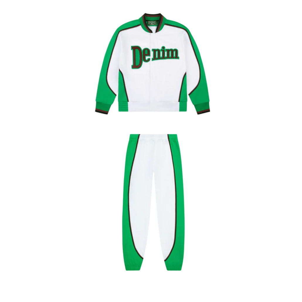 Denim Tears Track Set White – LacedUp