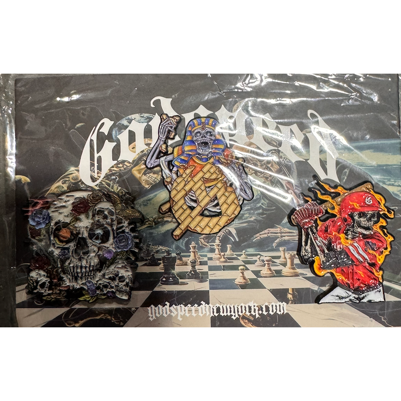 Godspeed Pyramid Pins – LacedUp