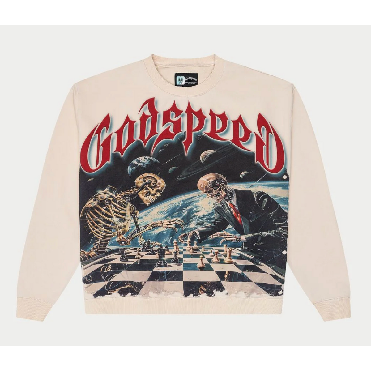 Godspeed Checkmate Sweater (Bone) – LacedUp
