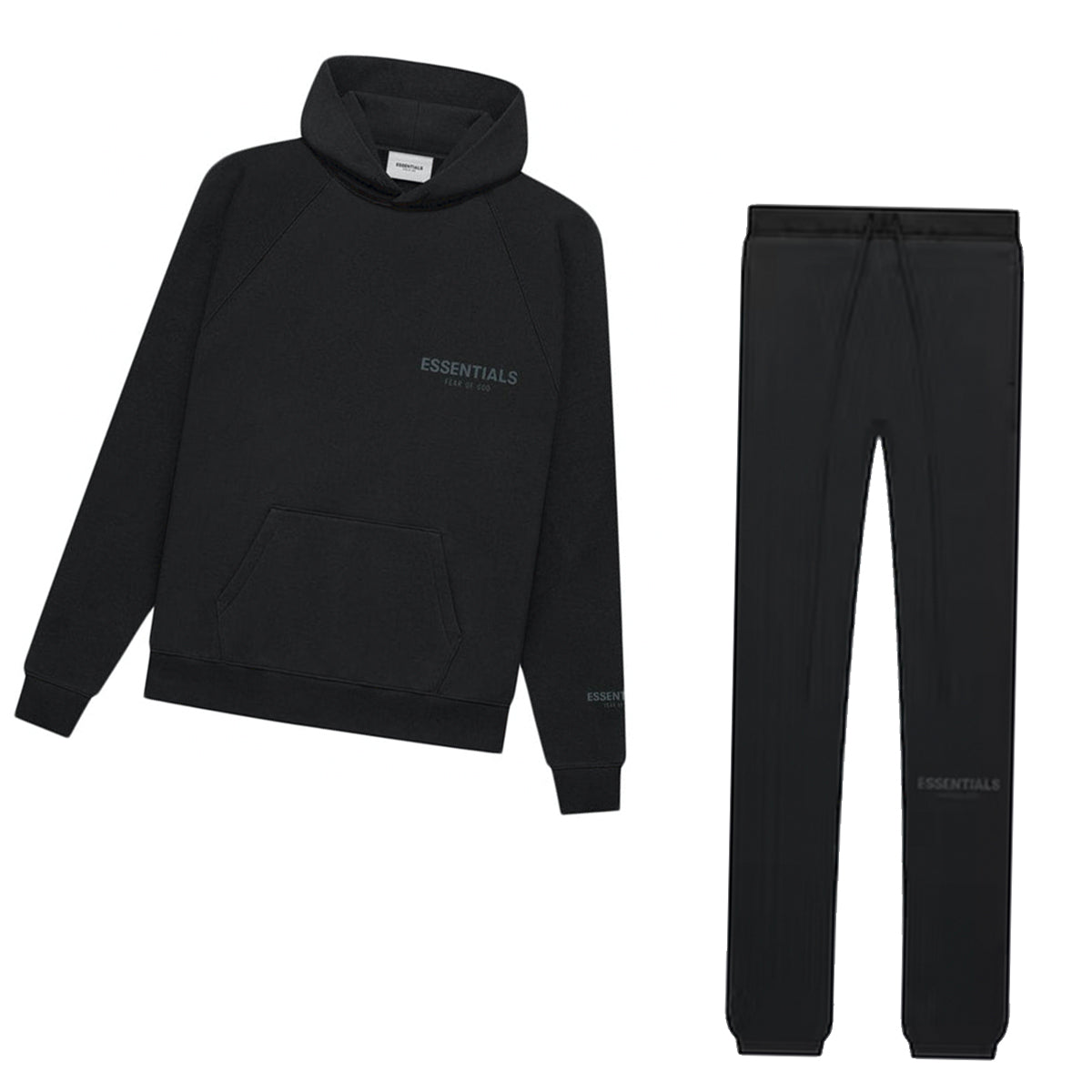Fear of God Essentials Core Sweatsuit "Stretch Limo" (FULL SET) – LacedUp