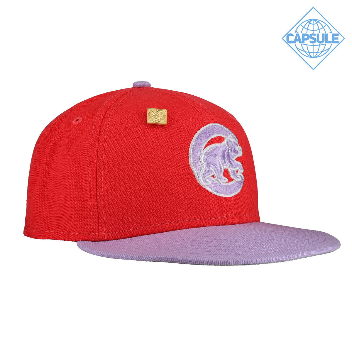 Capsule Hats - Chicago Cubs Two-Tone Color Pack Red Cap 59Fifty Fitted ...