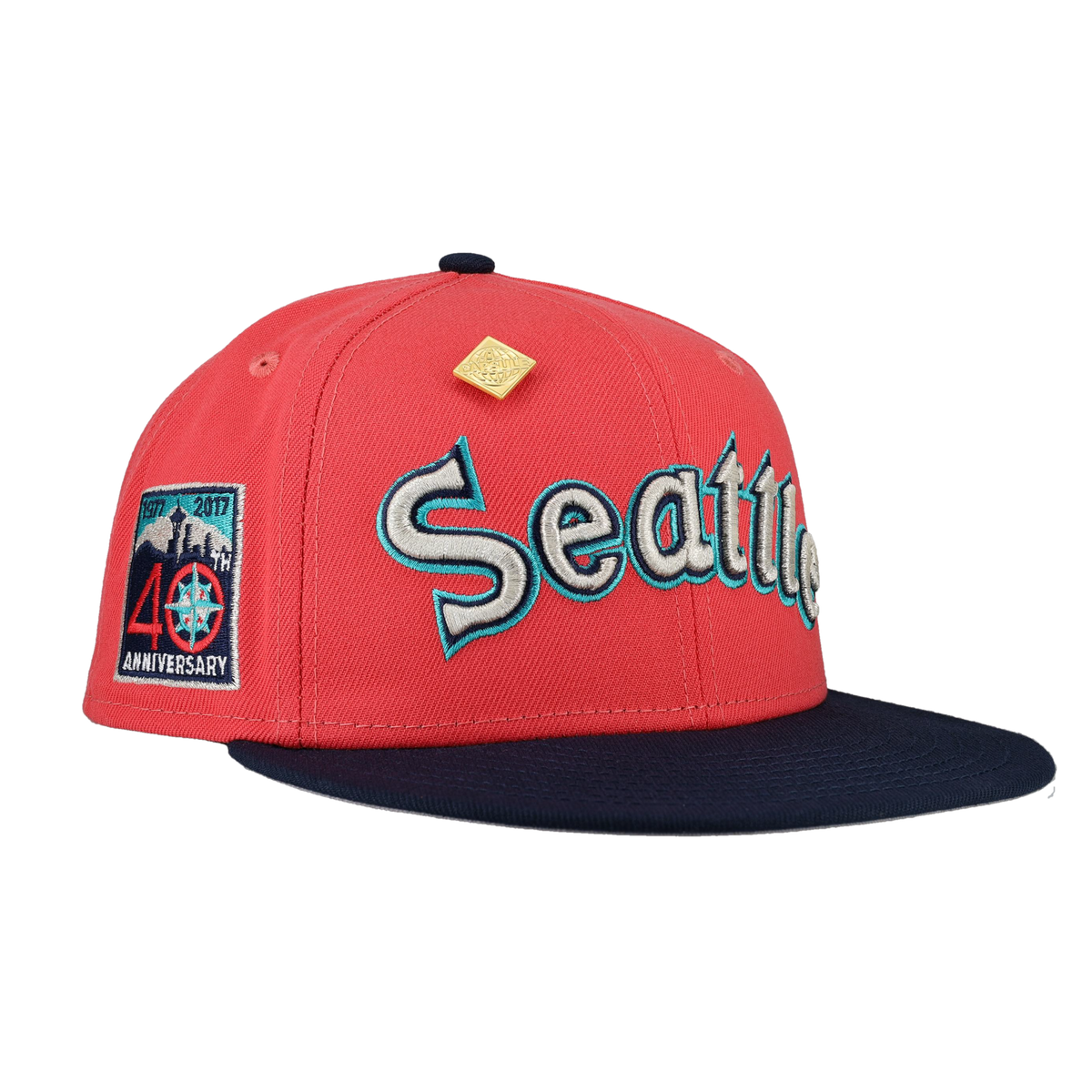 Seattle Mariners 40th Anniversary Side Patch 59Fifty Fitted Hat – LacedUp