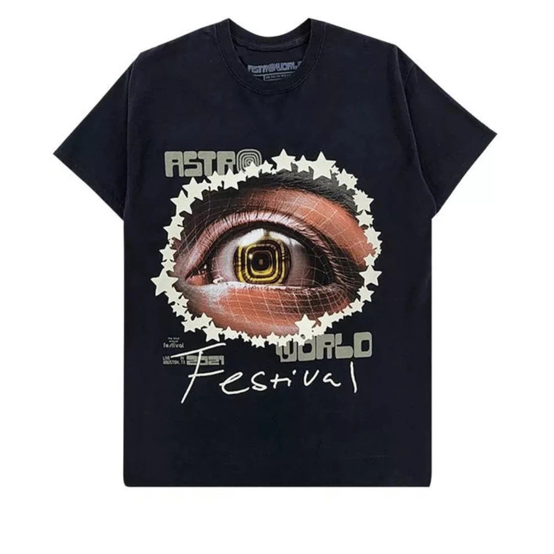 Travis Scott Astrofest Starry Eyed Tee – LacedUp