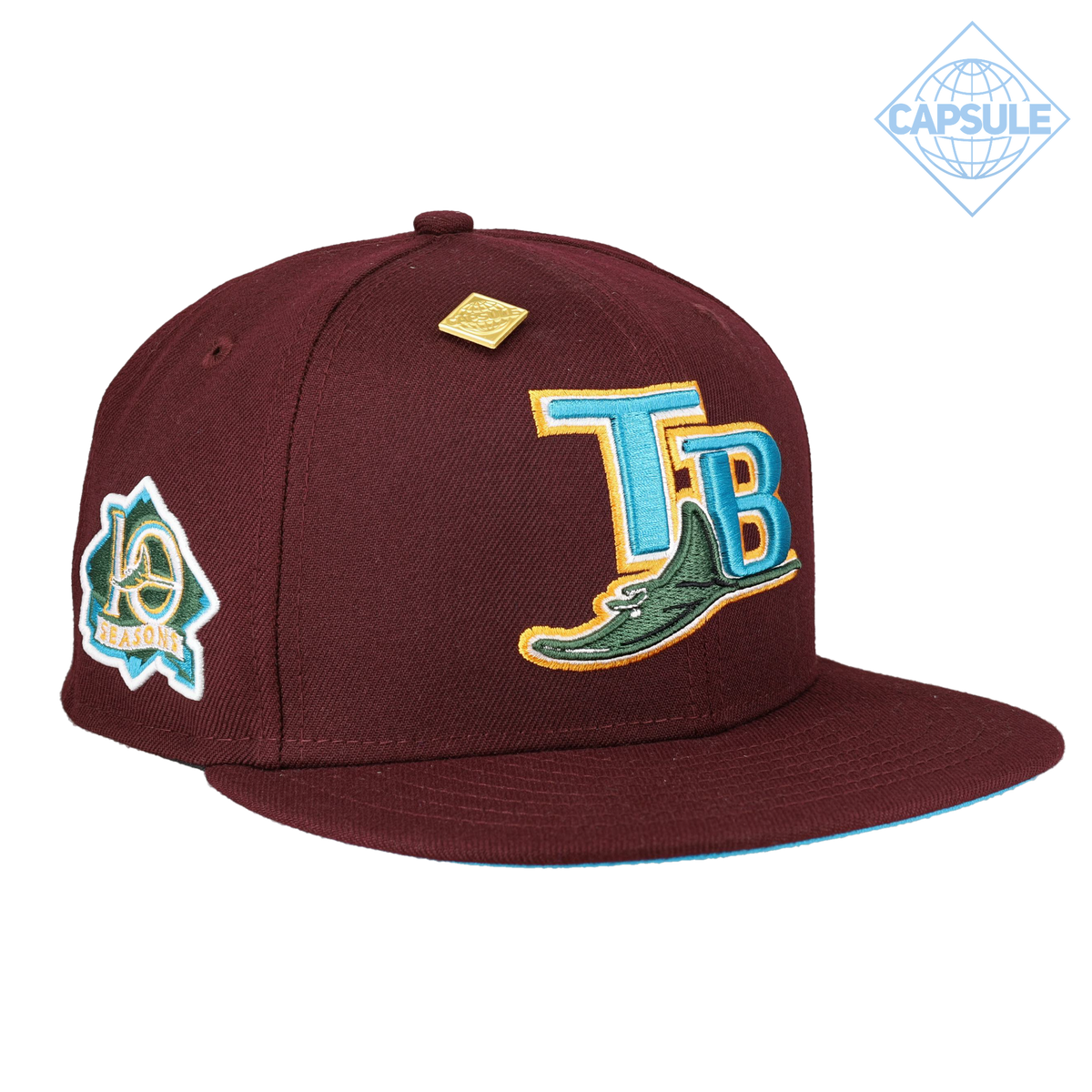 Capsule Hats - Tampa Bay Rays 10 Seasons 59Fifty Fitted Hat – LacedUp