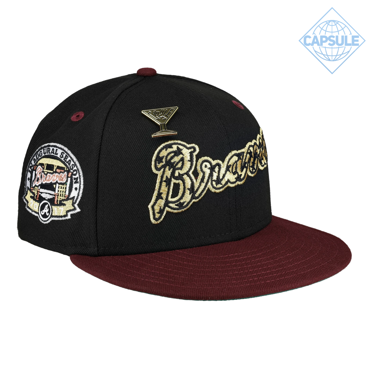 Capsule Hats - Atlanta Braves Upper Class Collection Inaugural Season ...